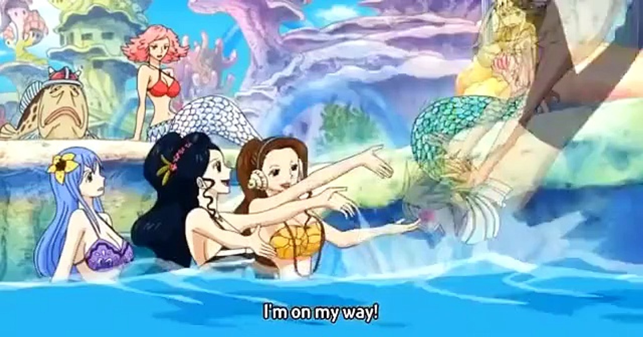 Sanji Nosebleed Mermaid
