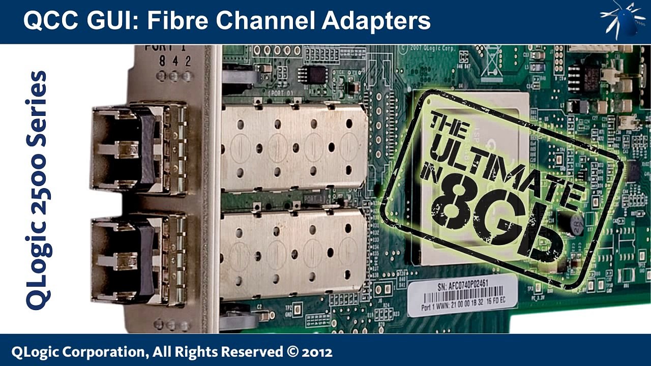 QLogic KnowHow: QConvergeConsole GUI: Fibre Channel Adapters - video ...