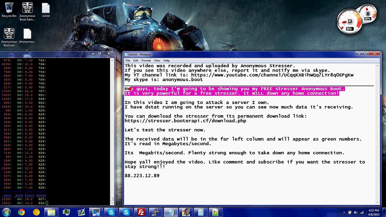 Free Host Booter IP Stresser Anonymous Boot - video Dailymotion