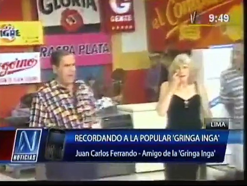 'Gringa Inga': Juan Carlos Ferrando la recordó así (VIDEO) - Vídeo ...