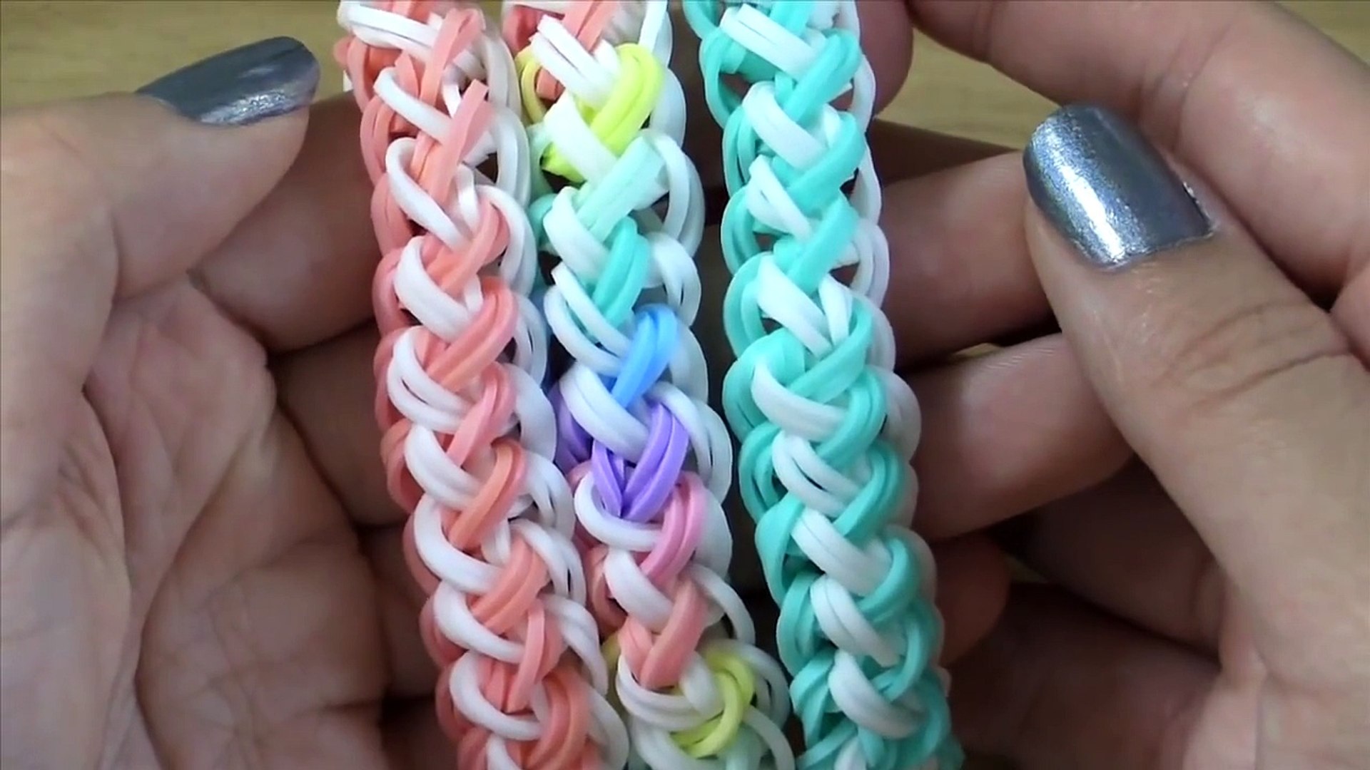 Rainbow Loom Double Braid