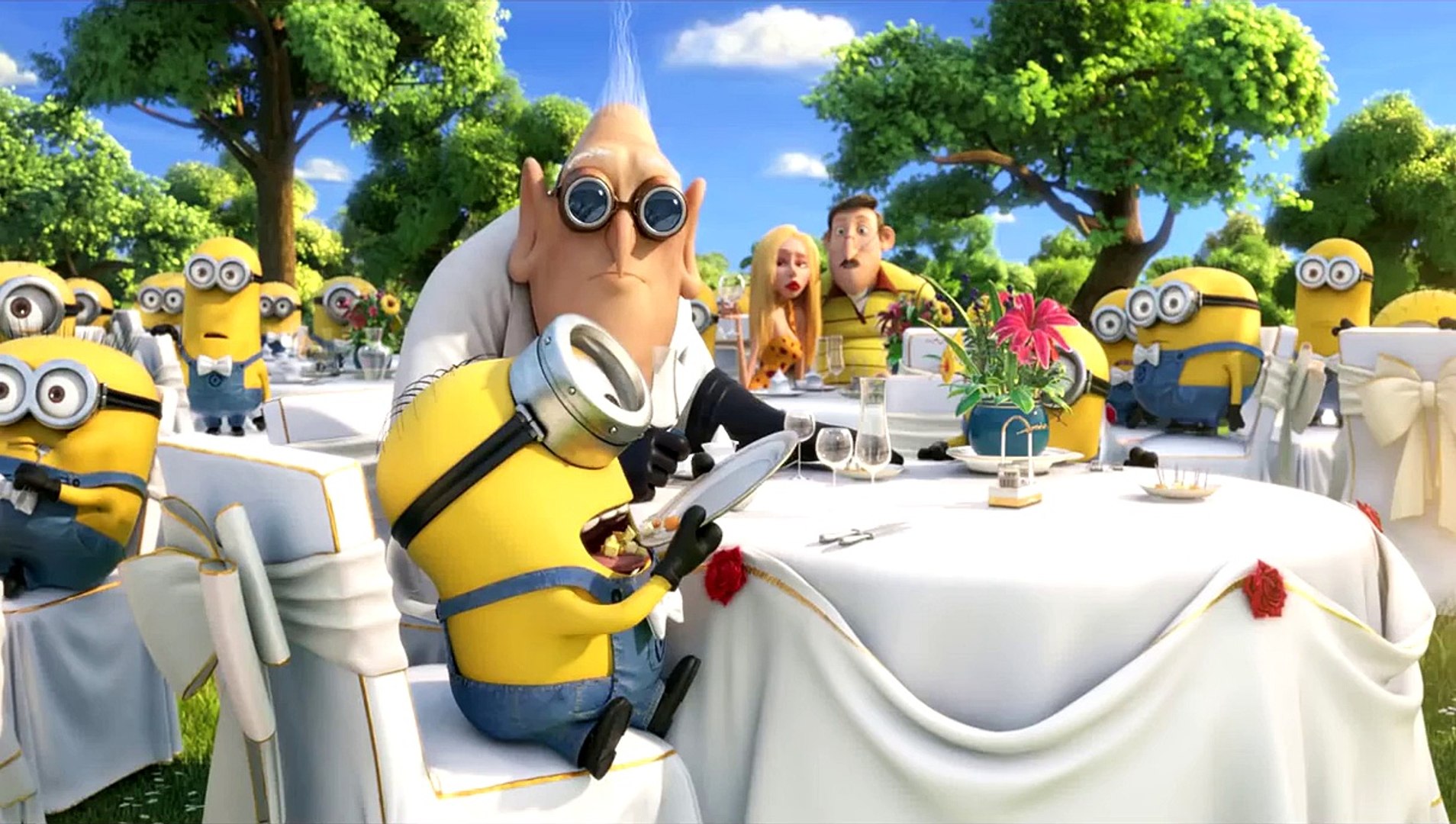 Minions Sing At Wedding