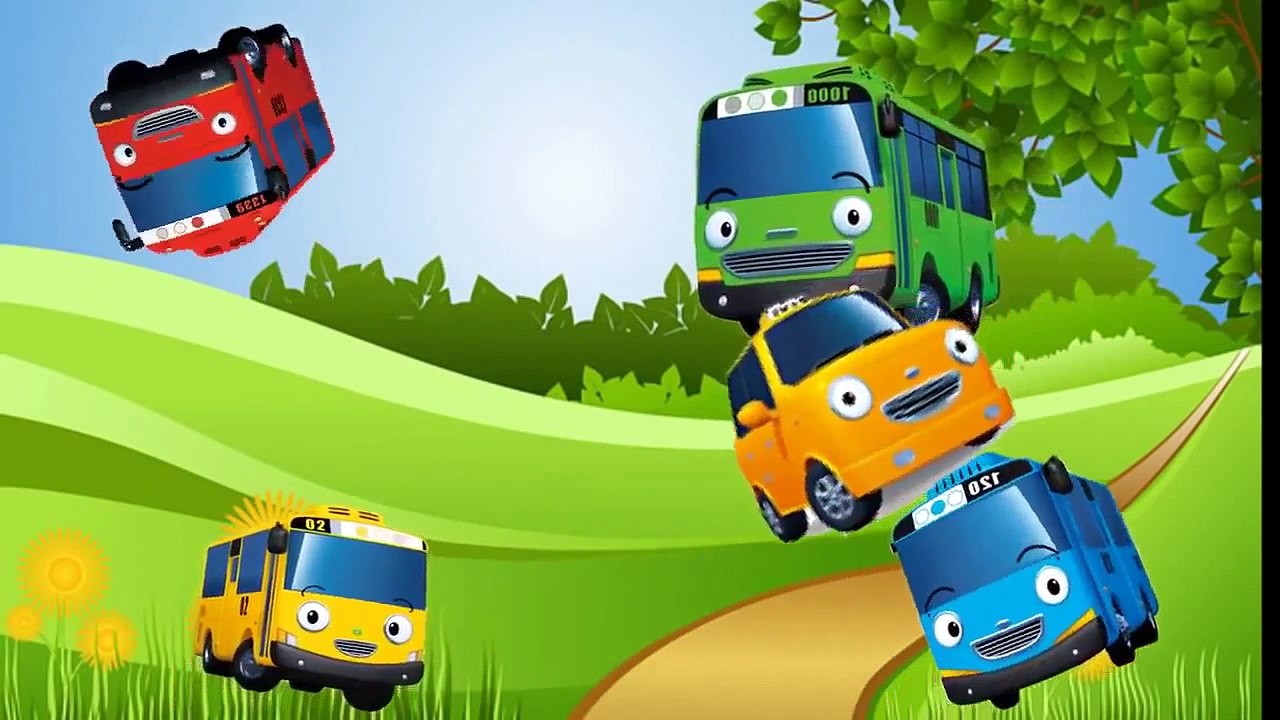 Tayo Little Bus Finger Family Nursery Rhymes for Children | Cartoon ...