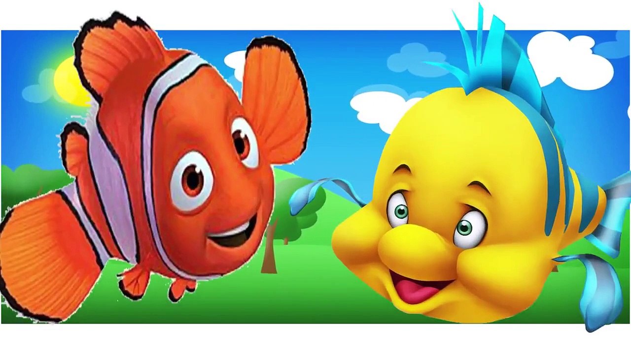 Finding Nemo Finger Family Collection Nemo Cartoon Animation Nursery ...