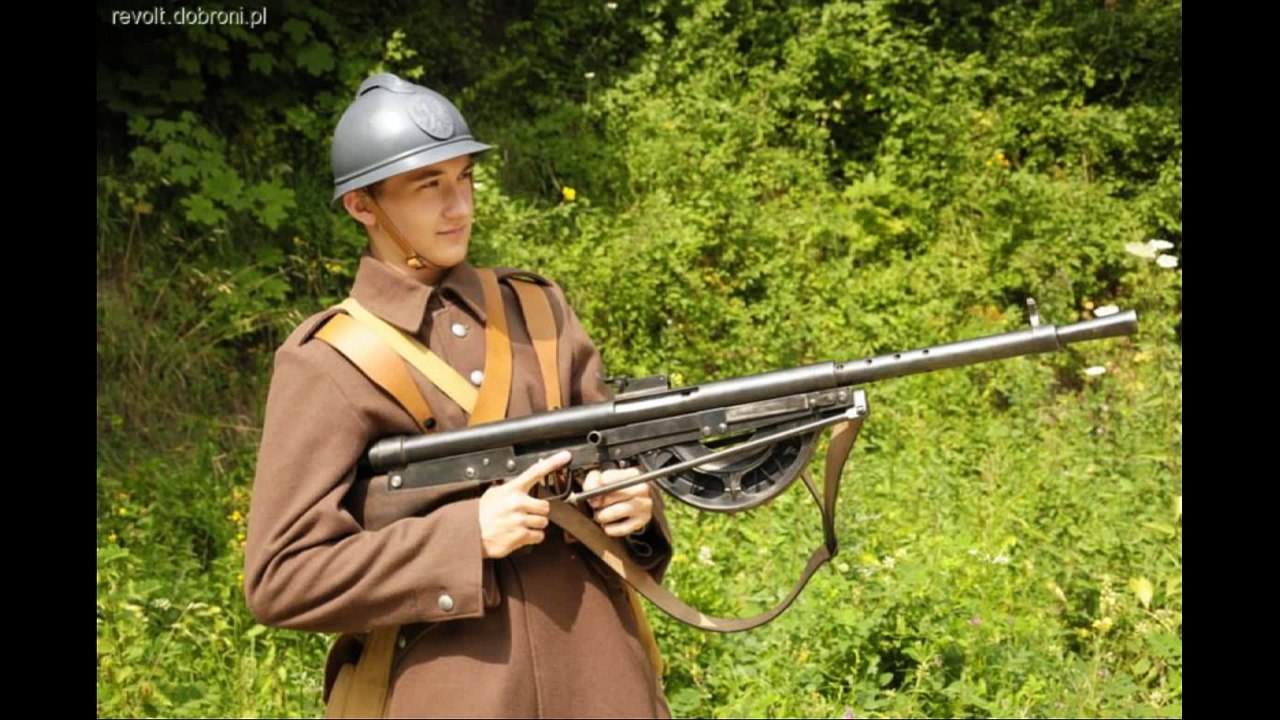 WW1 Light machine gun: French Chauchat (Sho-Sho) - video Dailymotion