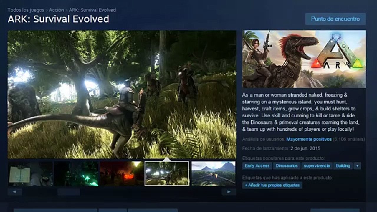 Descargar e Instalar ARK Survival Evolved Actualizable PC 2015 Steam ...