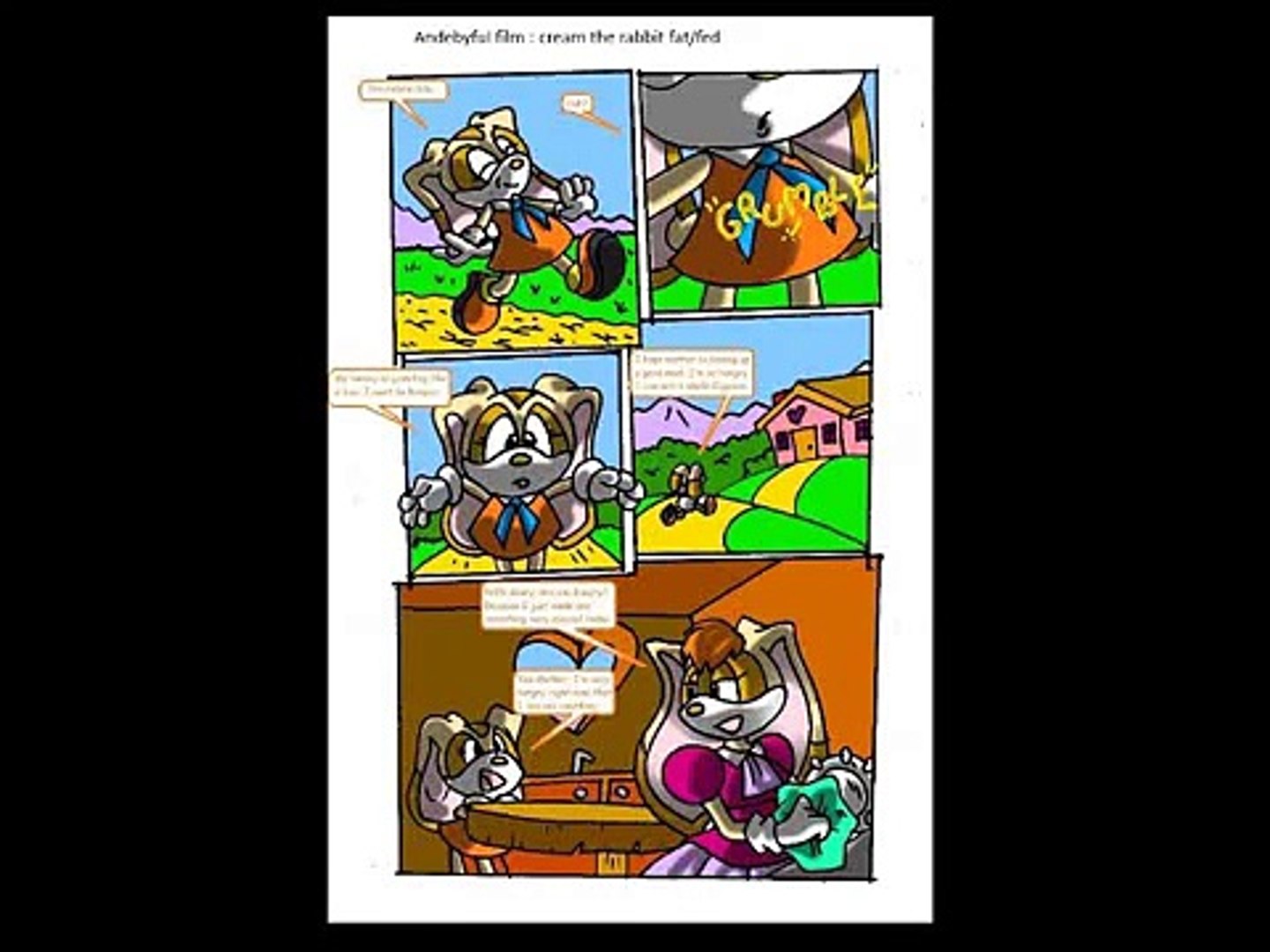 Fat Cream The Rabbit Fat Quarter Wilderness Rabbits Love On Ivory