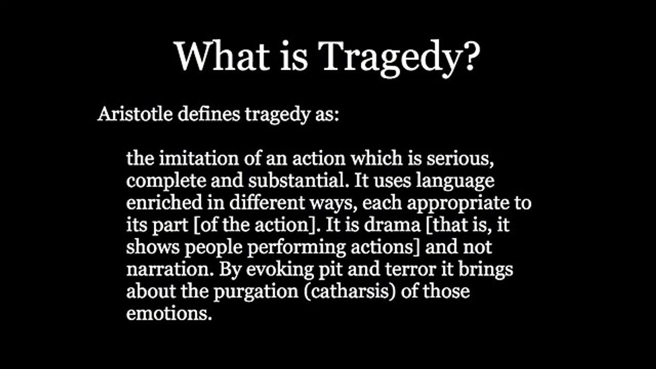 Aristotle's Six Elements of Tragedy from Poetics - video Dailymotion