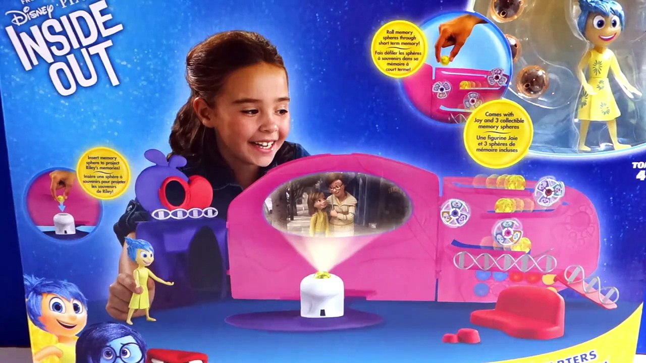 Disney Pixar Inside Out Headquarters Playset Joy - video Dailymotion