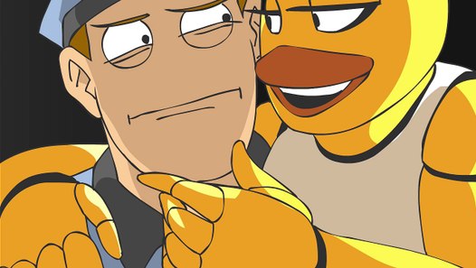 Chica and the Night Guard - Poker Face [FNAF Animation MV] - video ...