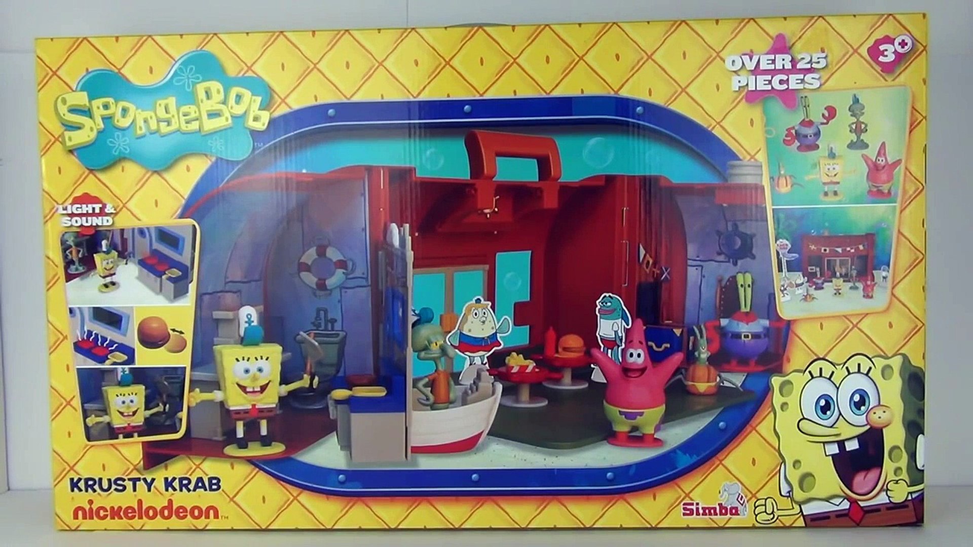 Spongebob Squarepants Krusty Krab Playset British Bobs Toy Reviews ...