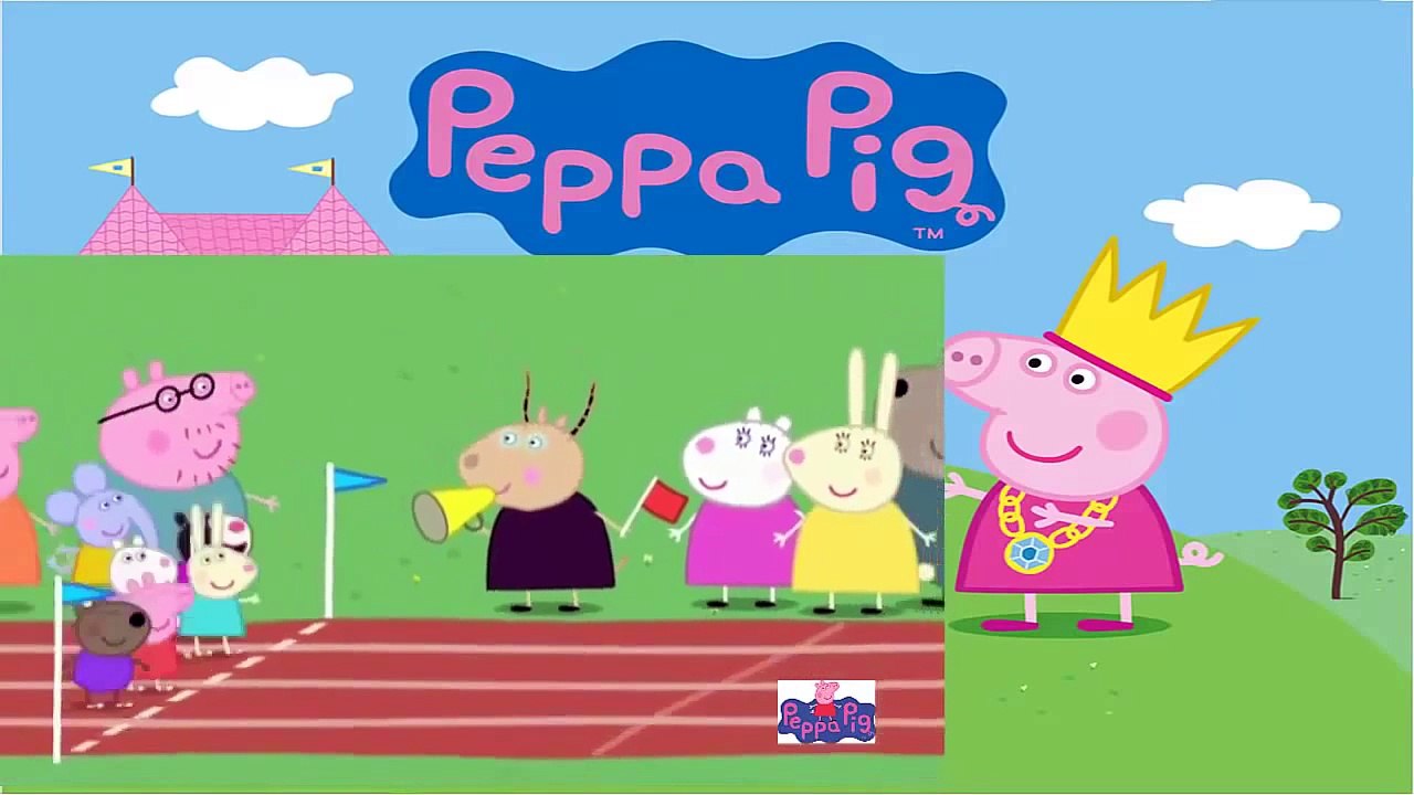 Peppa Pig El dia del deporte Animados Infantiles Pepa Pig en español ...