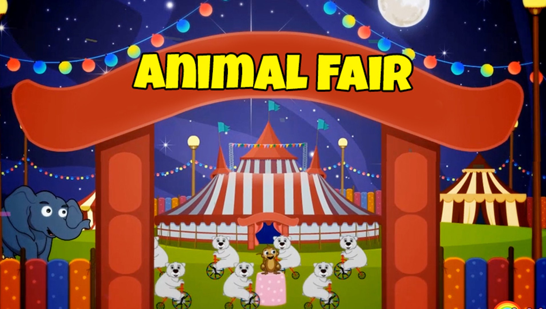 Fair Animal Clipart Background