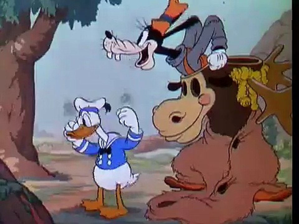 Mickey Mouse cartoon - Moose Hunters and Mickey's Amateurs - first ...
