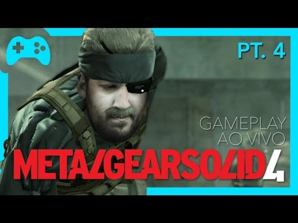 [Especial MGS] Metal Gear Solid 4: Parte 4 - Gameplay ao vivo! - Vídeo ...