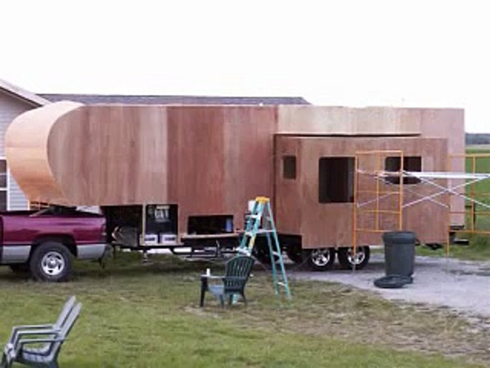 Homemade Fifth Wheel RV Camper - video Dailymotion