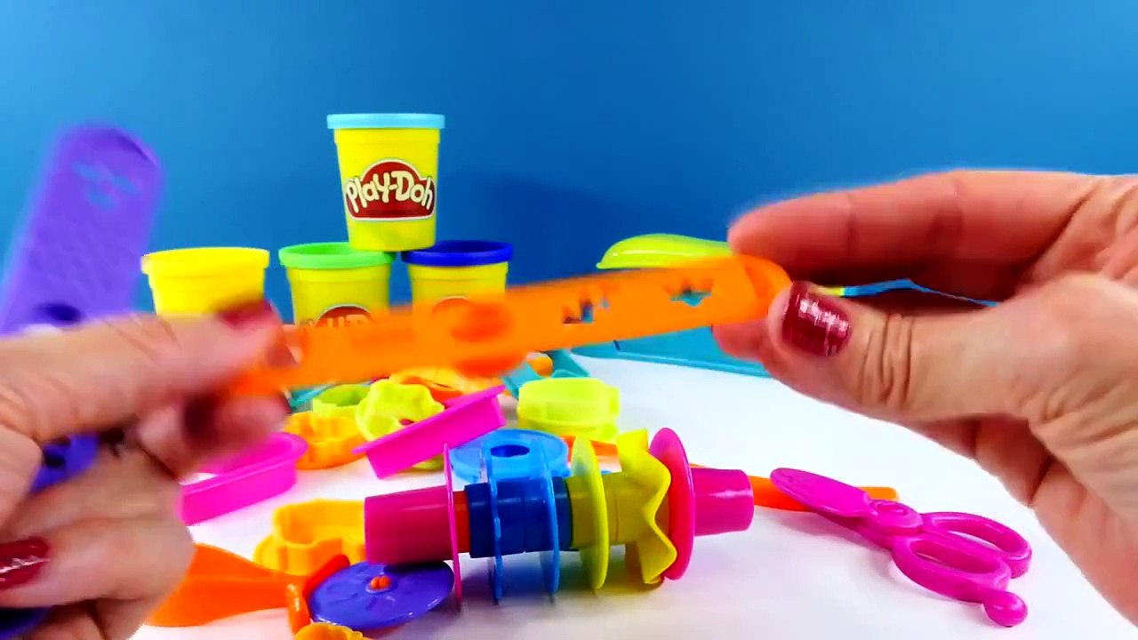PLAY DOH Mega Fun Factory 40 Pieces Playdough Molds Create Playdoh ...