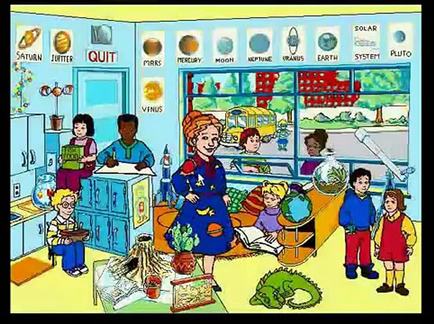 Magic School Bus Solar System