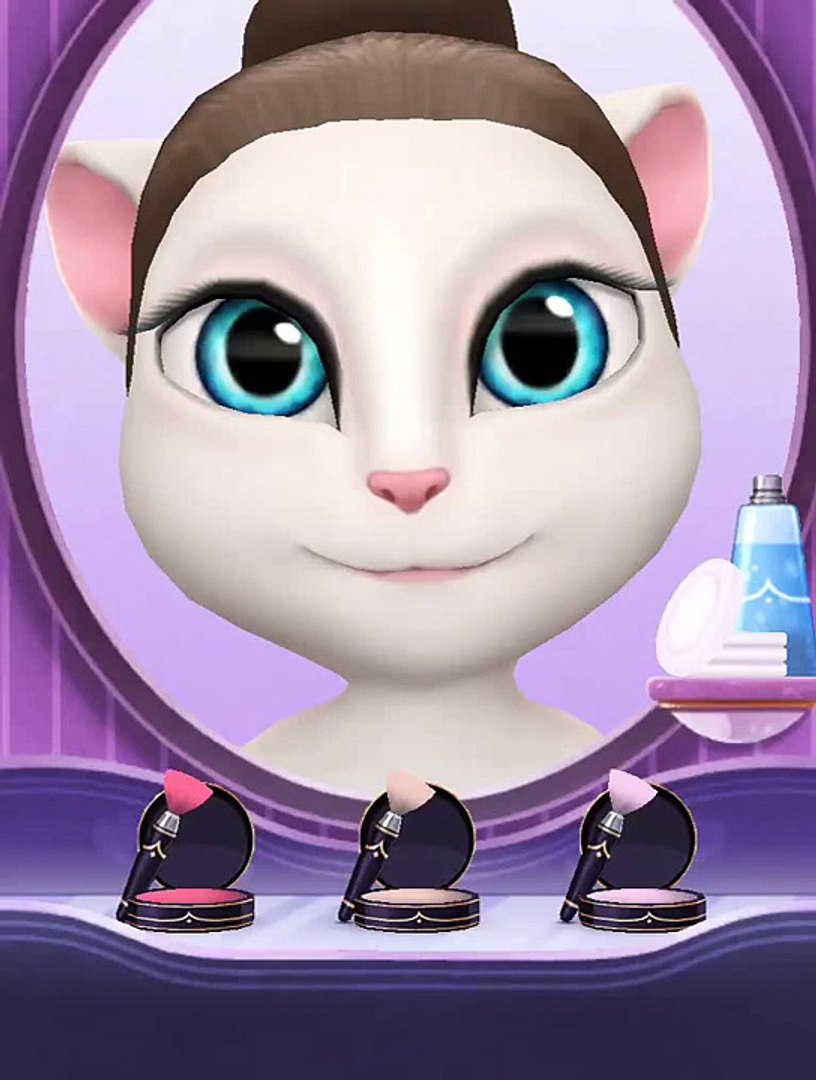 Talking Tom And Angela Eyes
