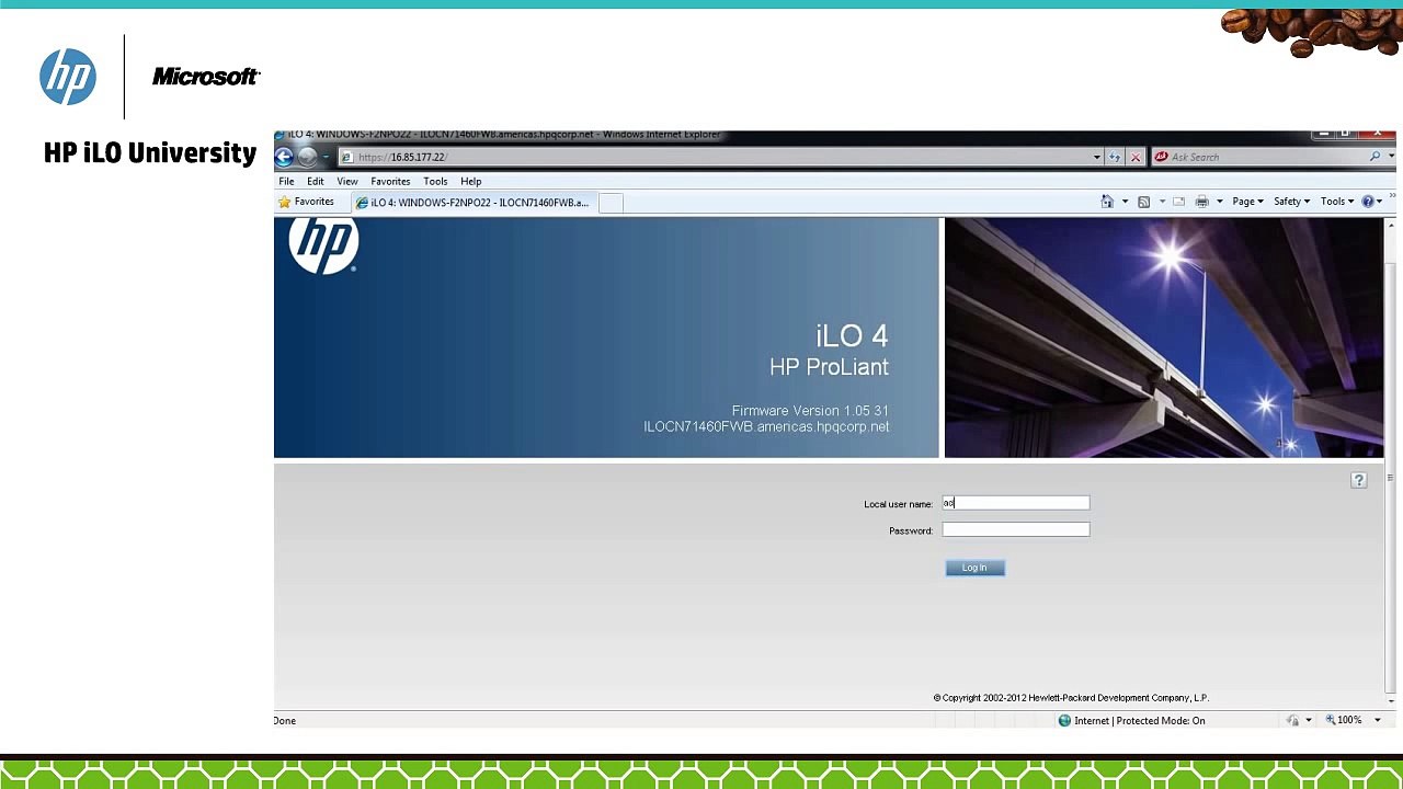 How to use the iLO Standalone Integrated Remote Console on HP ProLiant ...