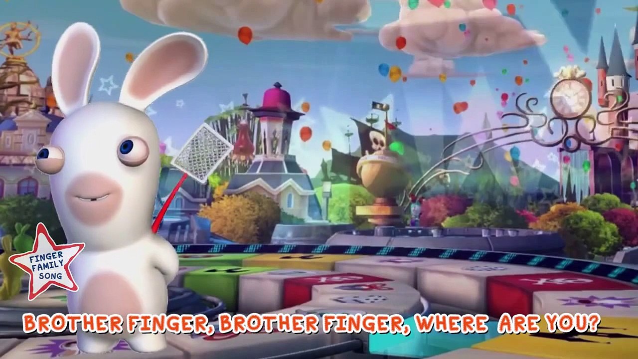 Rabbids invasion Dancing Finger Family | Full Animation | Finger Family ...