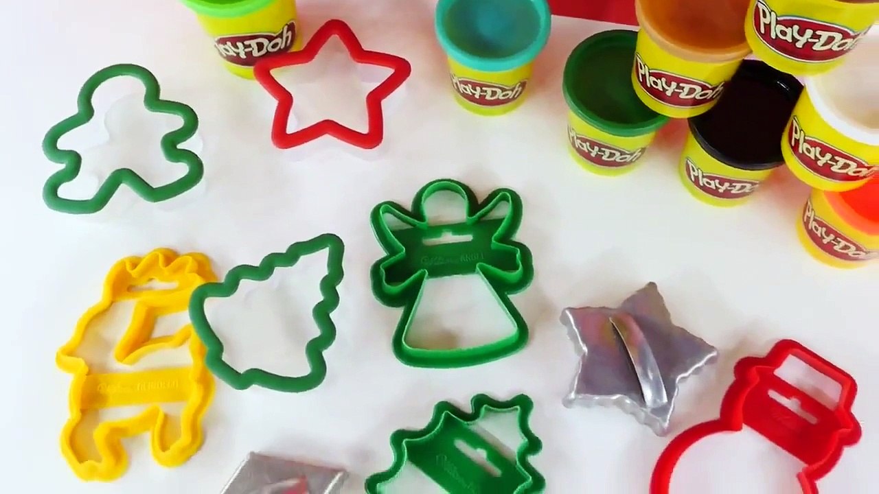 Christmas Cookies with Play Doh DCTC Bakery Playdough Gingerbread Man ...