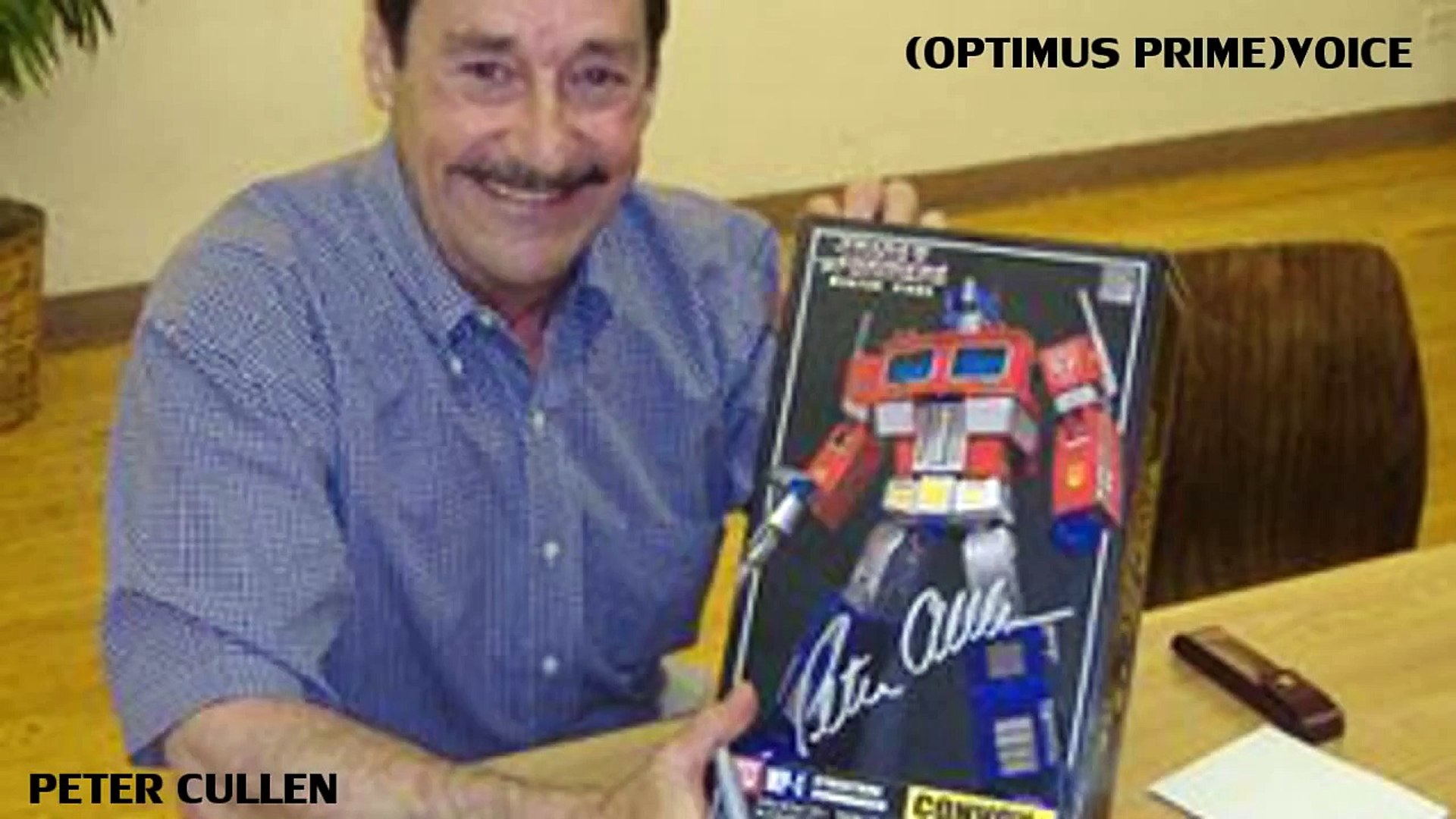 Peter Cullen Optimus Prime Voice