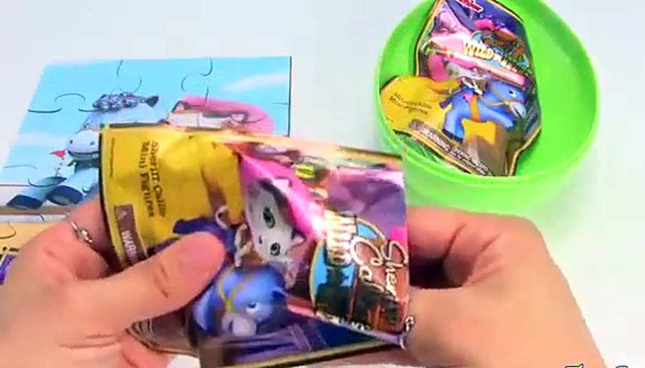 Sheriff Callie's Wild West Play Doh Surprise Eggs Toby Sheriff Callie ...