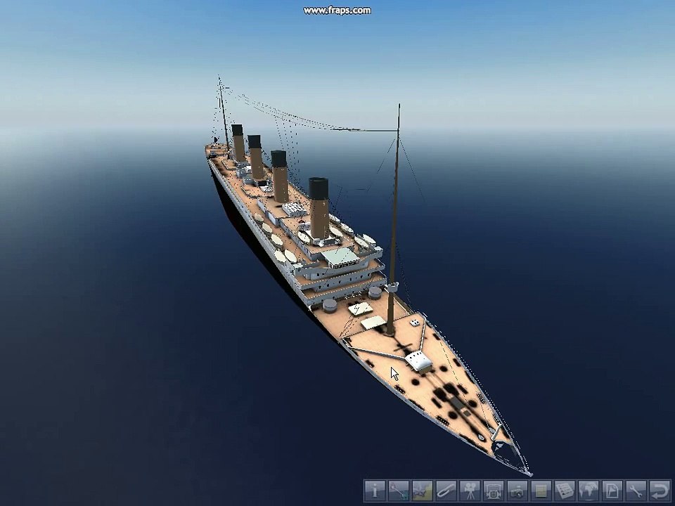 Titanic sinking in ship simulator 2008 - video Dailymotion