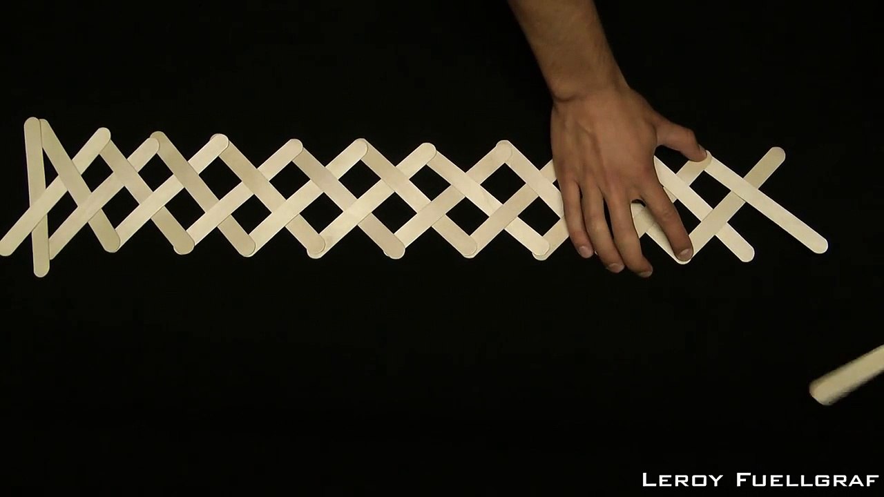Chain Reaction - Popsicle Sticks Bomb - Cobra Weave - How To Make ...
