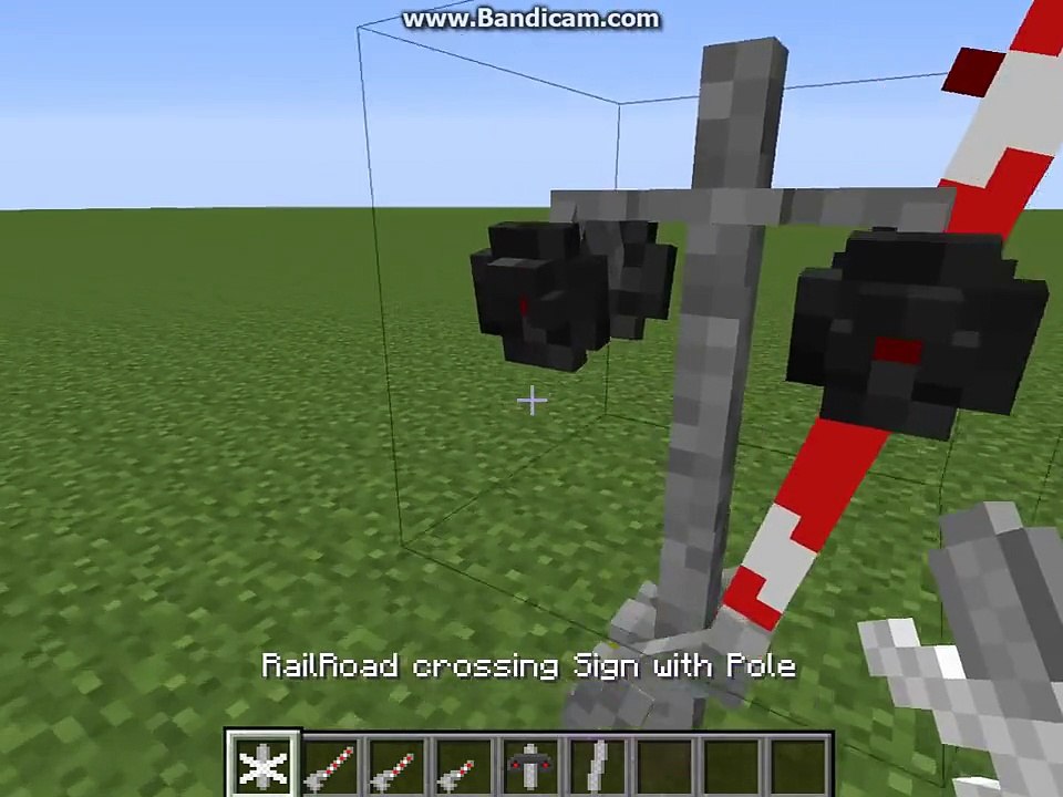 Minecraft - Railroad Crossings - Lights and Gates - Minecraft 1.7.2 ...