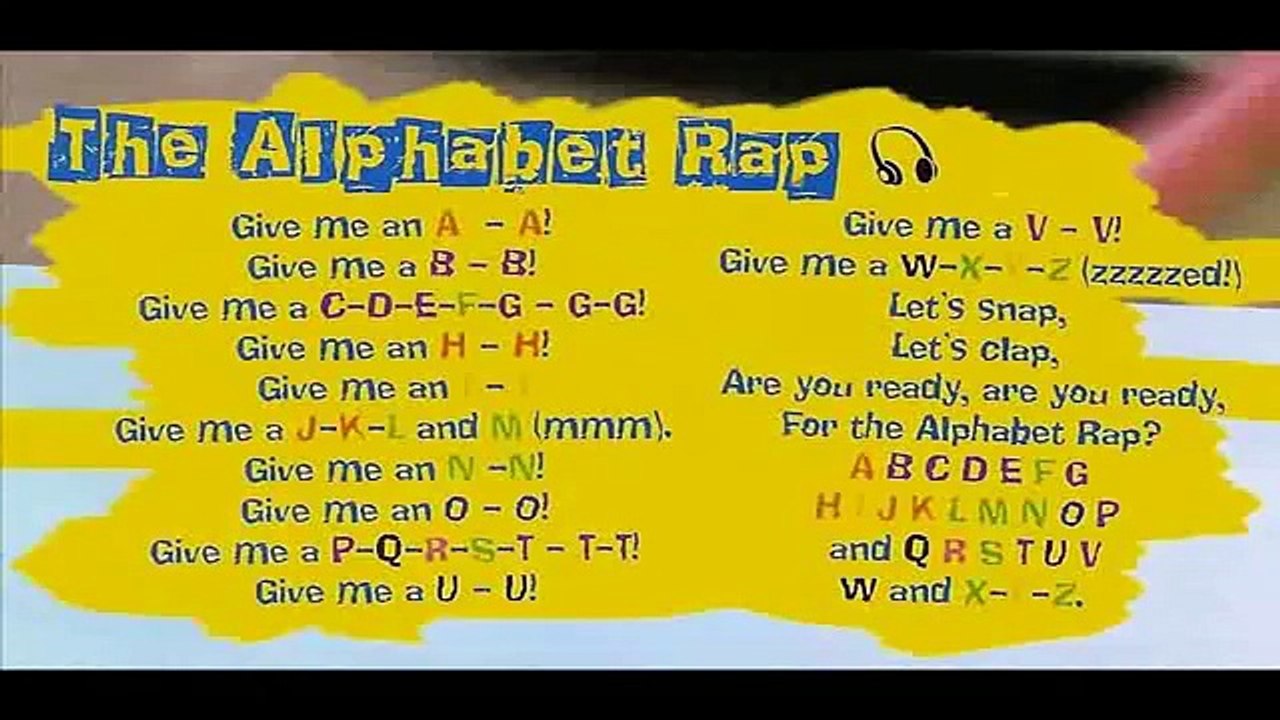 The alphabet rap - video Dailymotion