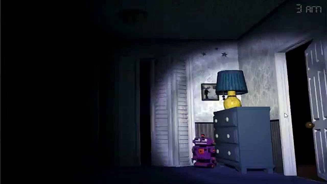 Five Nights at Freddy's 4 Nightmare Freddy Fazbear Jumpscare (FNAF 4 ...