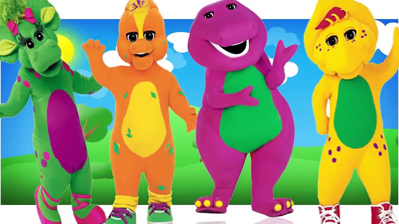 Barney The Dinosaur | Barney & Friends Finger Family Nursery Rhymes ...
