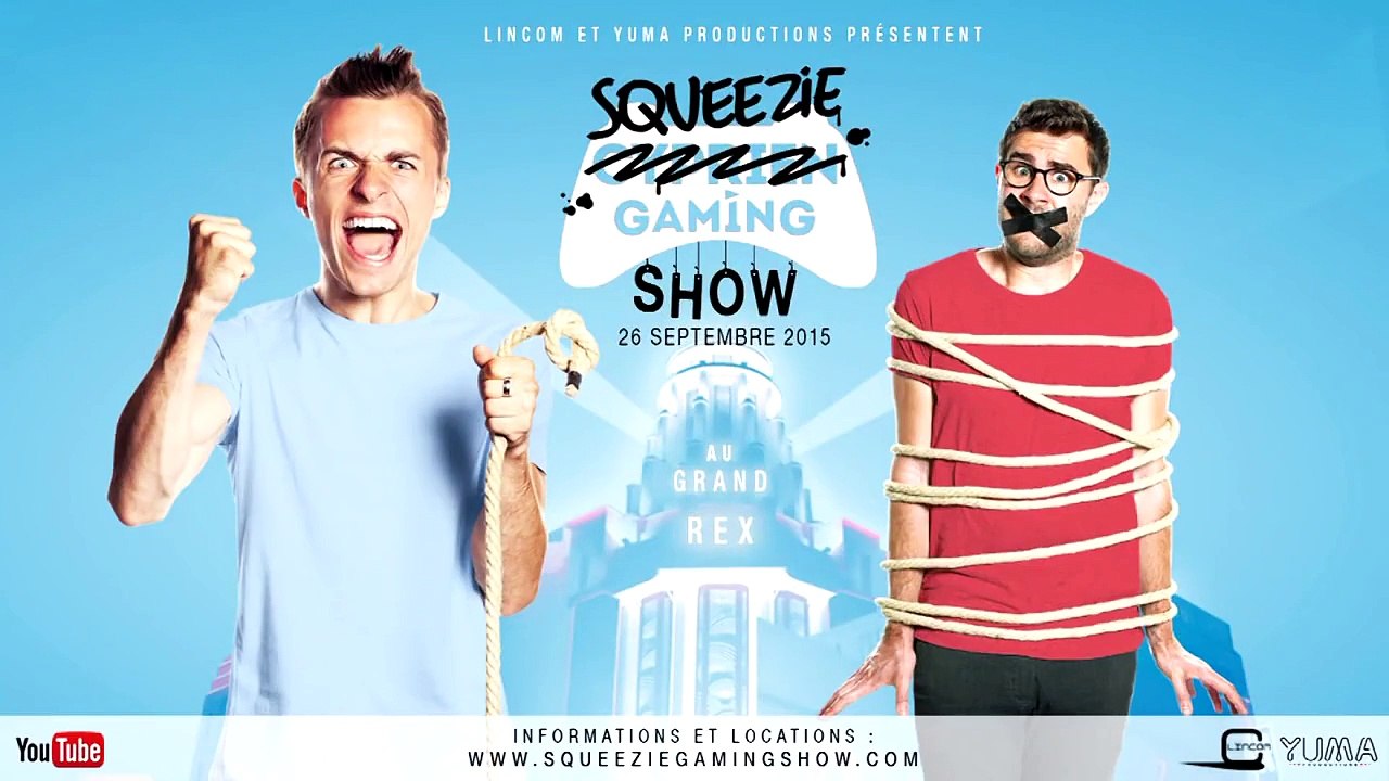 Le SQUEEZIE GAMING SHOW le 26 SEPTEMBRE - Dailymotion Video