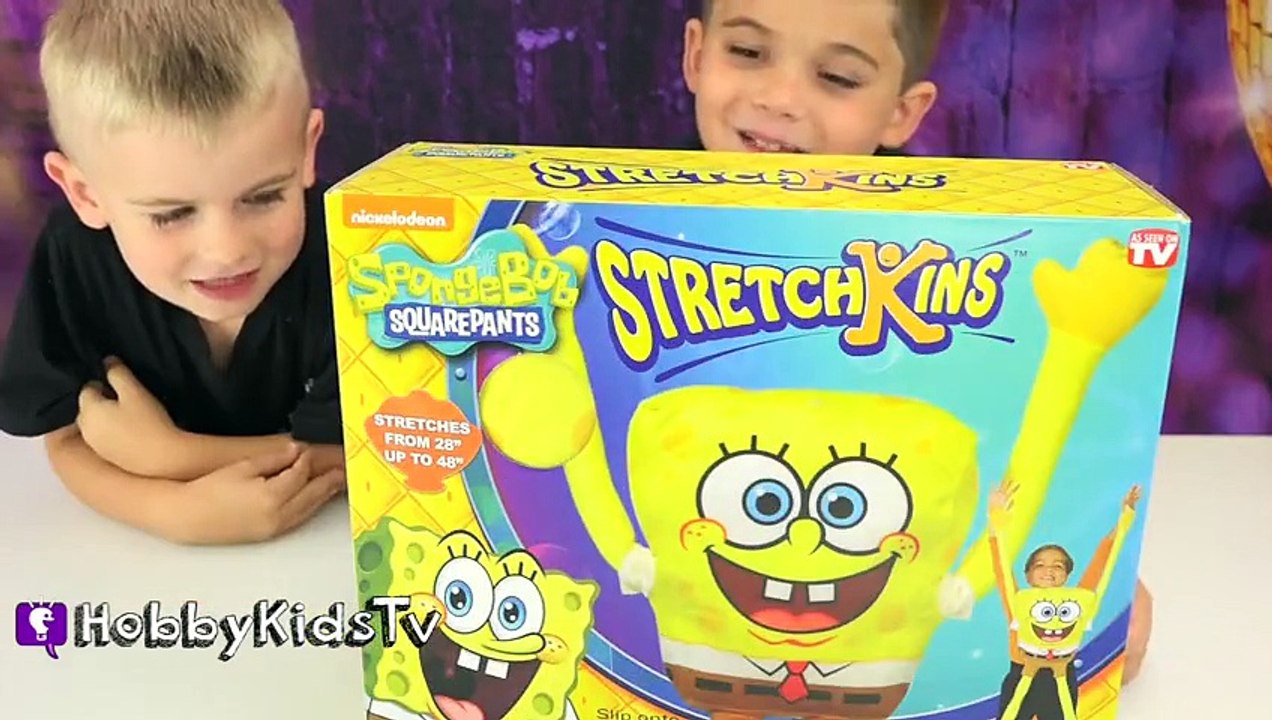 SpongeBob StretchKins As Seen on TV! Toy Nickelodeon Exercise ...