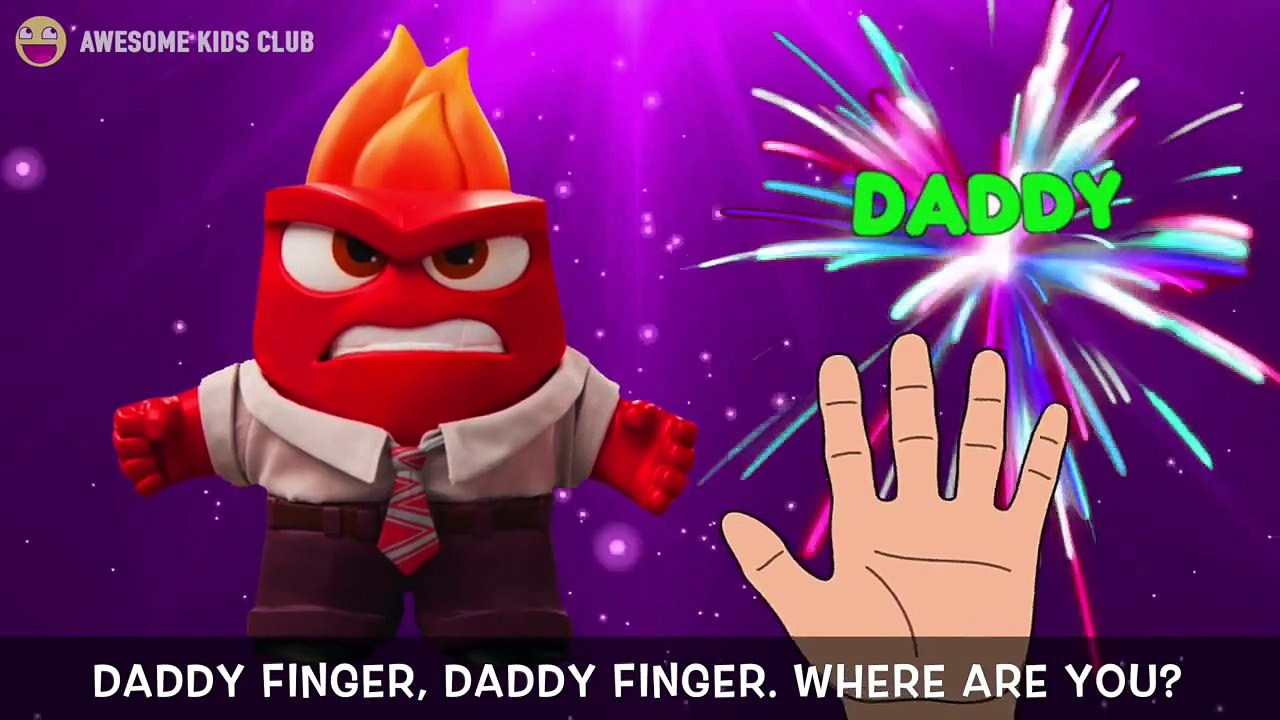 Disney Pixar's Inside Out Finger Family Song! - video Dailymotion