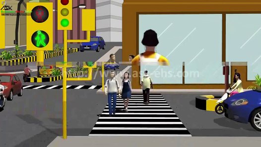 Road Safety Awareness Video (Animation) for Children - video dailymotion