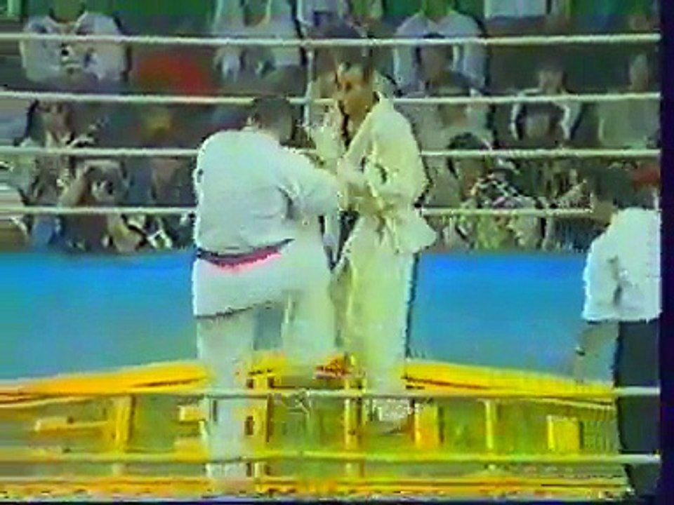 Seidokaikan karate world cup 1994 Final: Michael Thompson vs Sam Greco ...