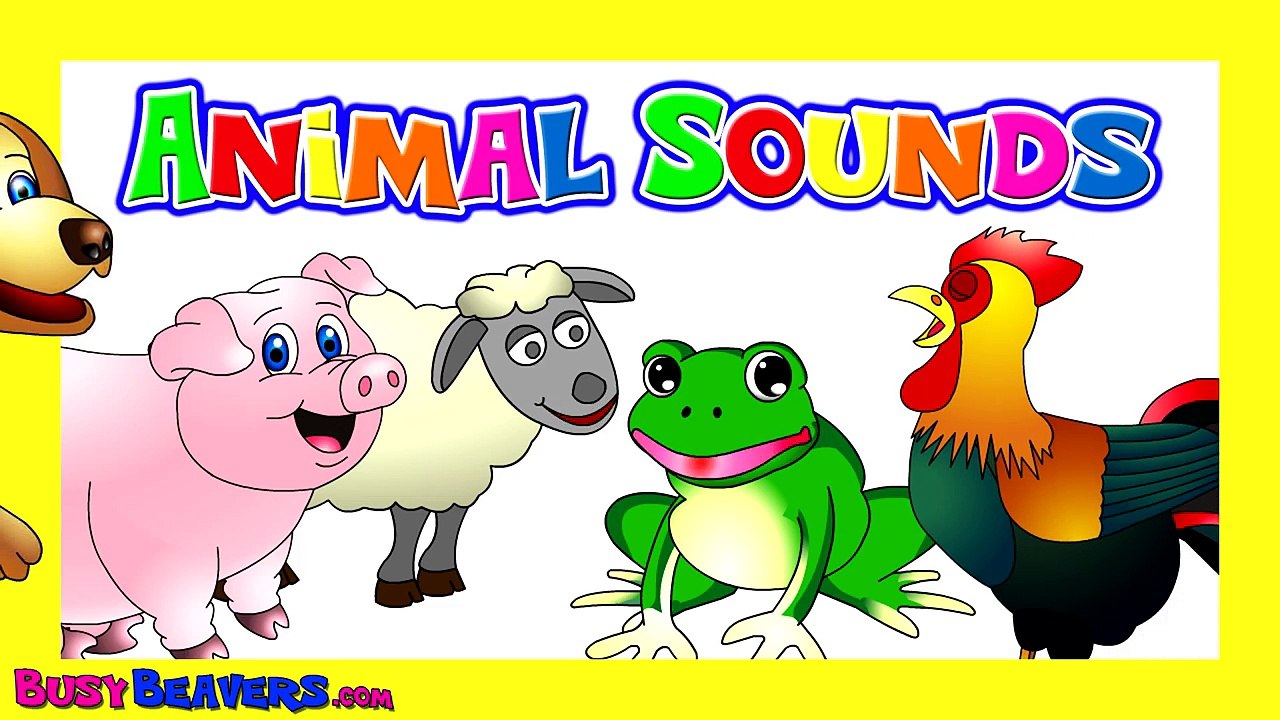 “Sonidos de animales” CLIP - Canciones para niños, Educación pre ...
