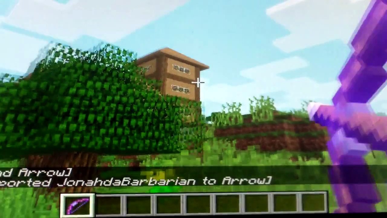 HOW TO MAKE A ENDER BOW IN MINECRAFT NO MODS!!!!!! - video Dailymotion