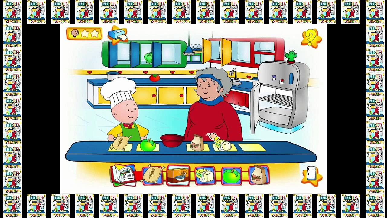 Caillou Cooking With Grandma Cartoon Animation PBS Kids Game Play ...