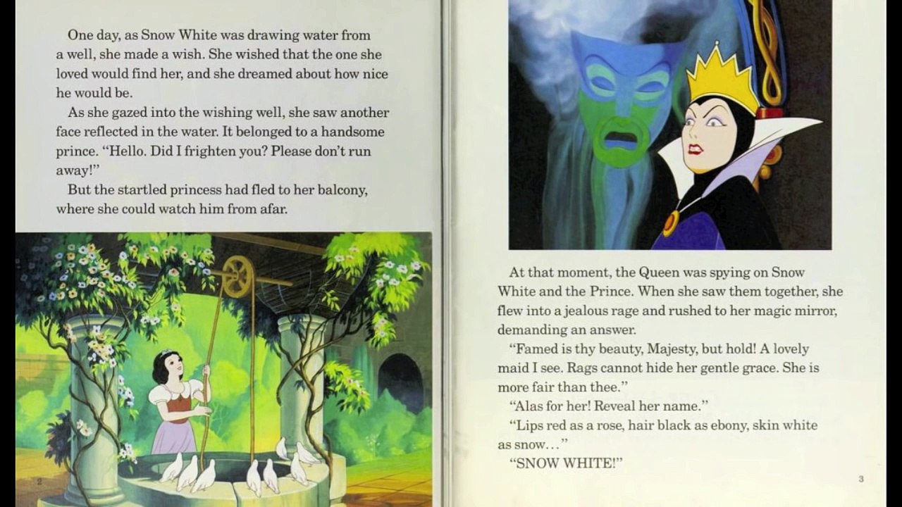 Snow White and the Seven Dwarfs - Disney Read Along (Book and Record ...