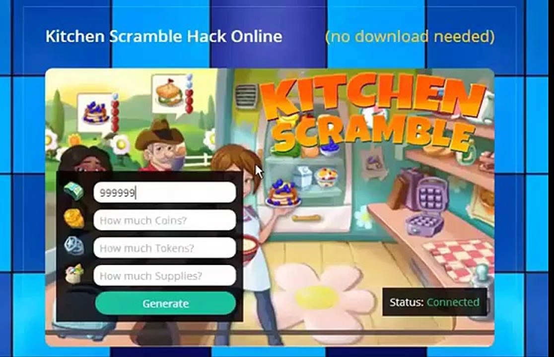 GET Kitchen Scramble free Cash Coins Tokens Supplies - video Dailymotion