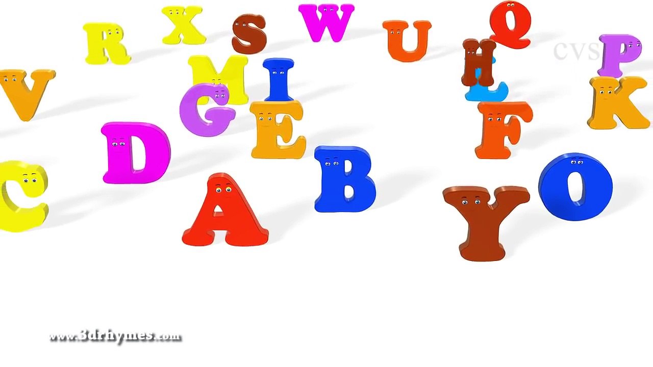 ABC Song - Alphabet Songs - Phonics Song For children in 3D Animation ...