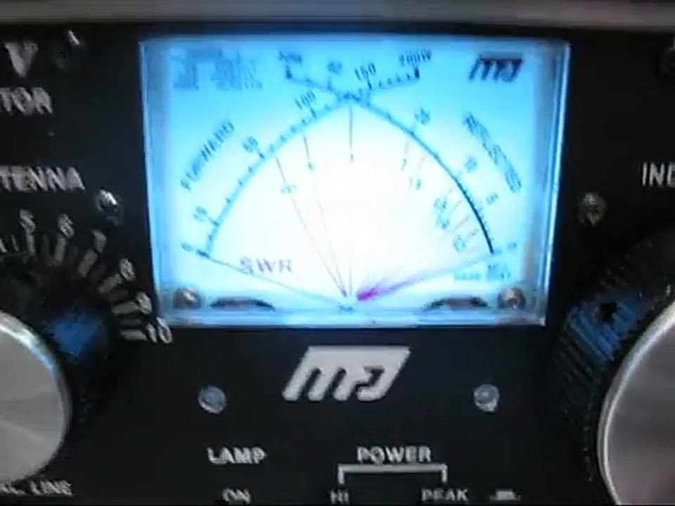 Demo of MFJ model 989c antenna tuner - video Dailymotion