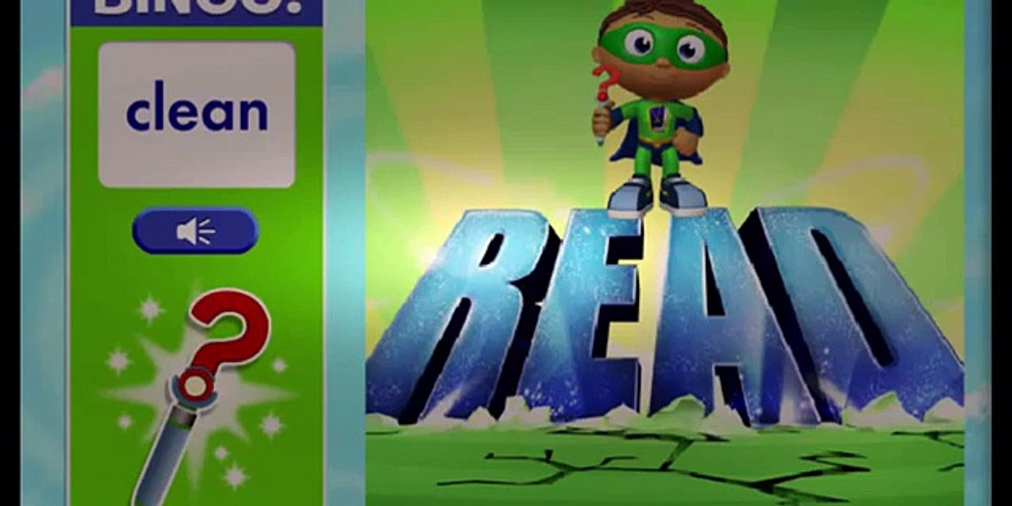 Super Why Reading Power Bingo Cartoon Animation PBS Kids Game Play ...