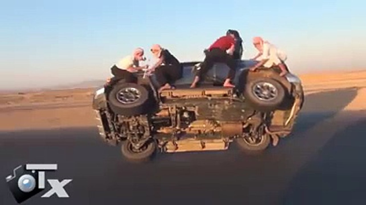 Amazing Arab Car Drive on two wheel - video Dailymotion
