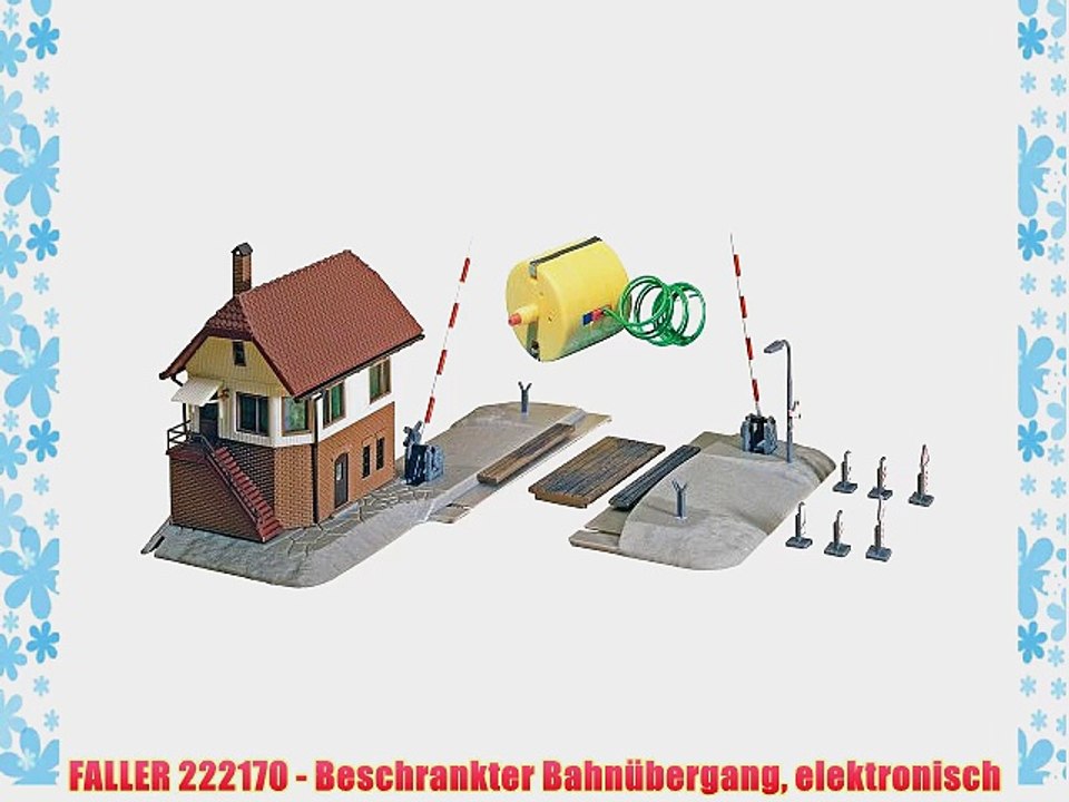 FALLER 222170 - Beschrankter Bahn?bergang elektronisch - video Dailymotion
