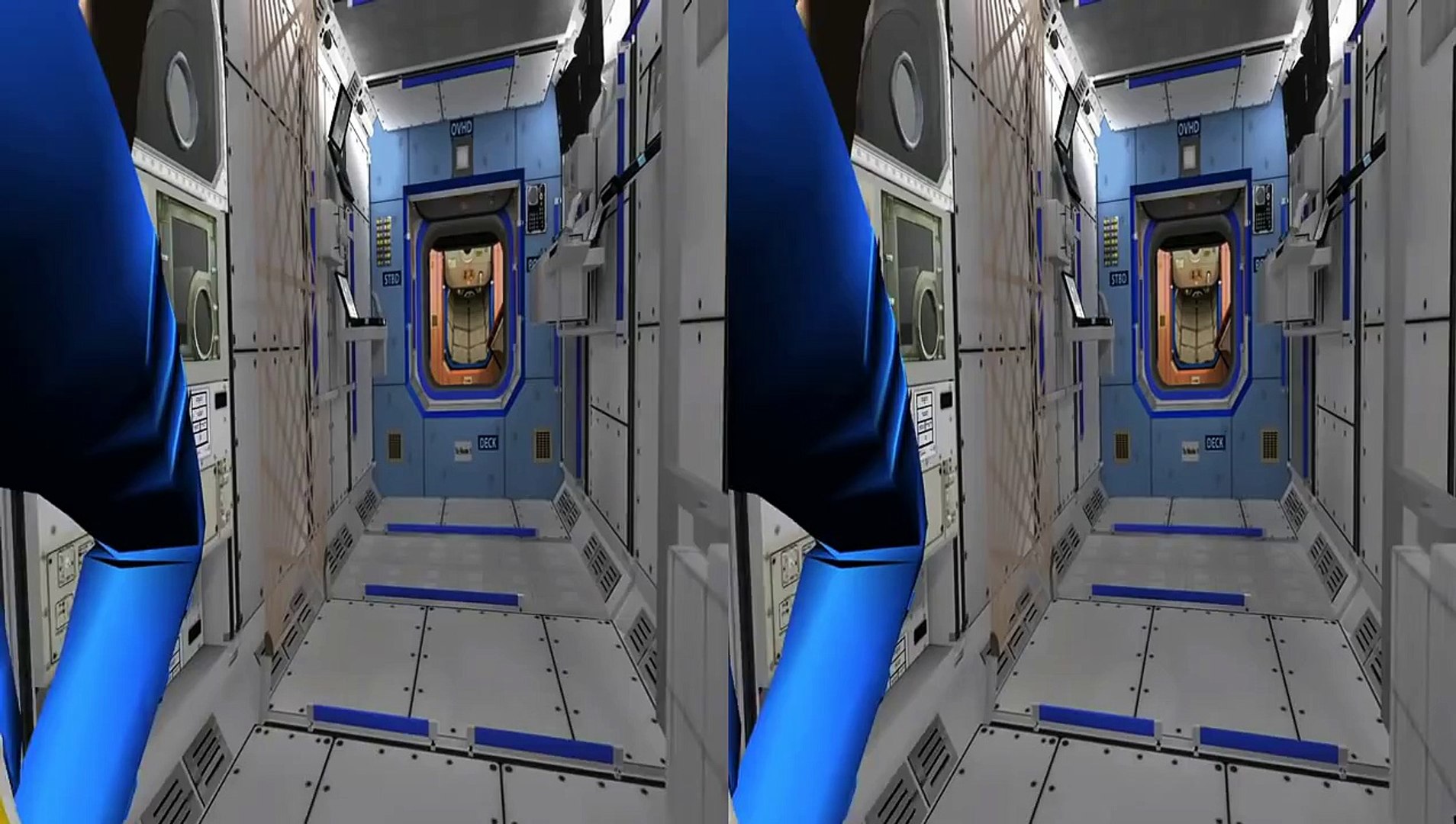 Space Station Interior 3d Model